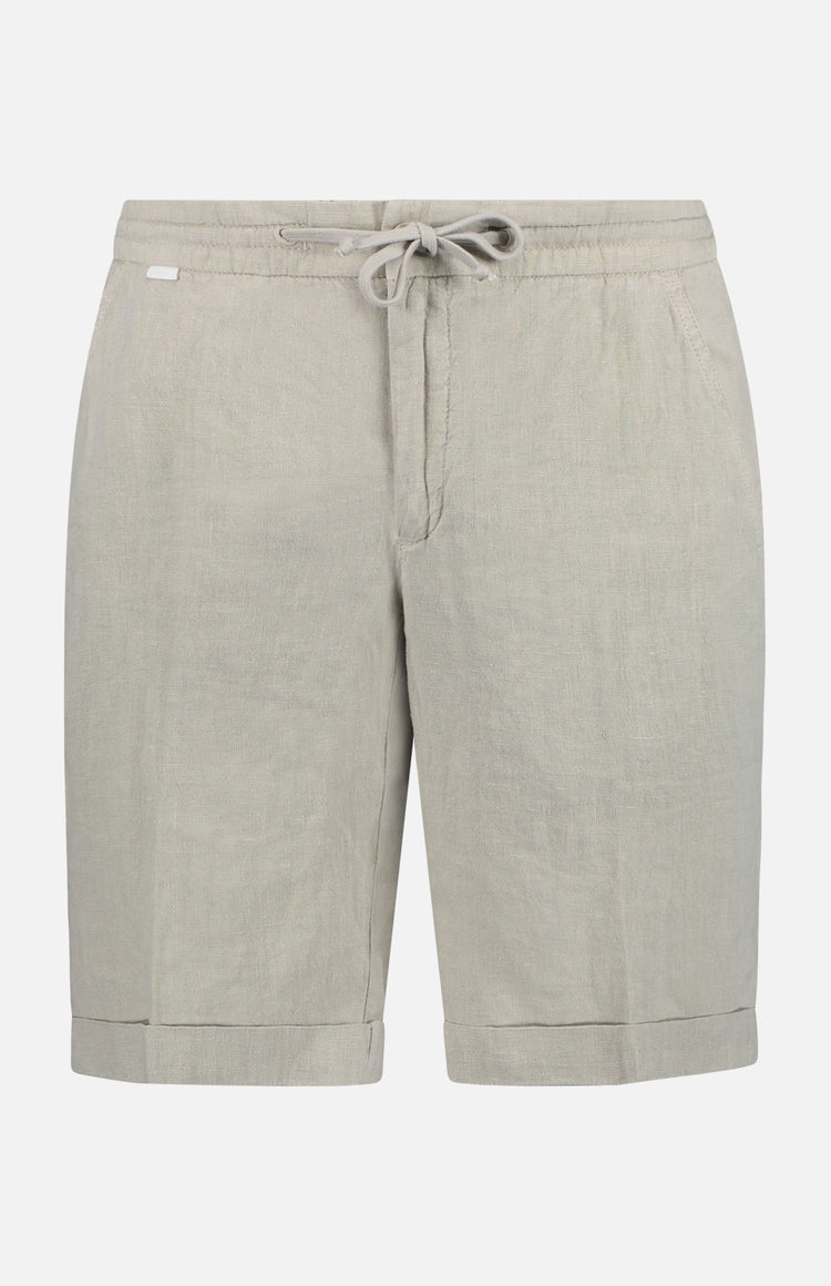 04651/ A Trip in a Bag Men's Linen Bermuda Short | A.K. Rikk's